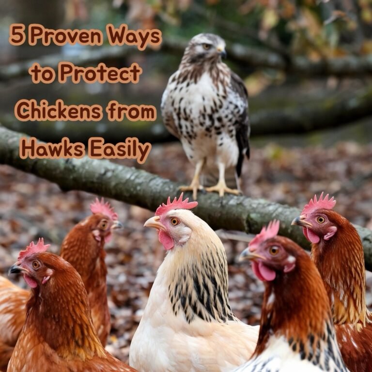 5 Proven Ways to Protect Chickens from Hawks Easily - Backyard Chicken Pro